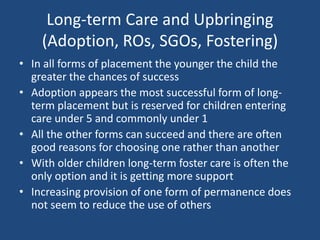 Getting better foster care | PPT