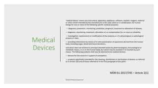 Lancashire SME workshop - regulation and medical device workshop | PPT