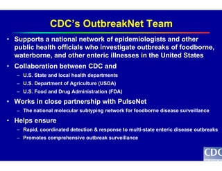 Ian Williams CDC Chief, Outbreak Response And Prevention | PDF