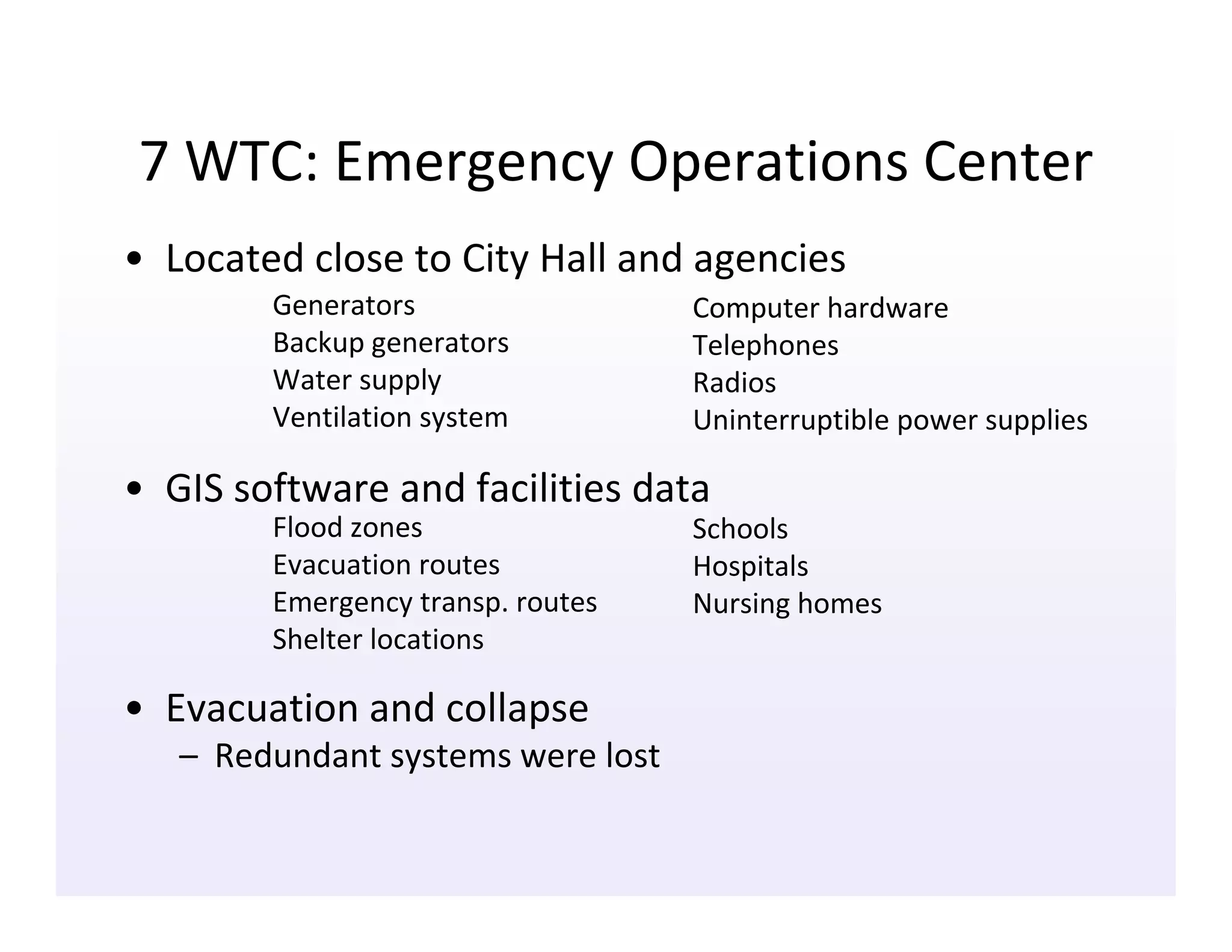 Information Architecture of Emergency Response | PDF