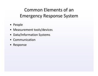 Information Architecture of Emergency Response | PDF