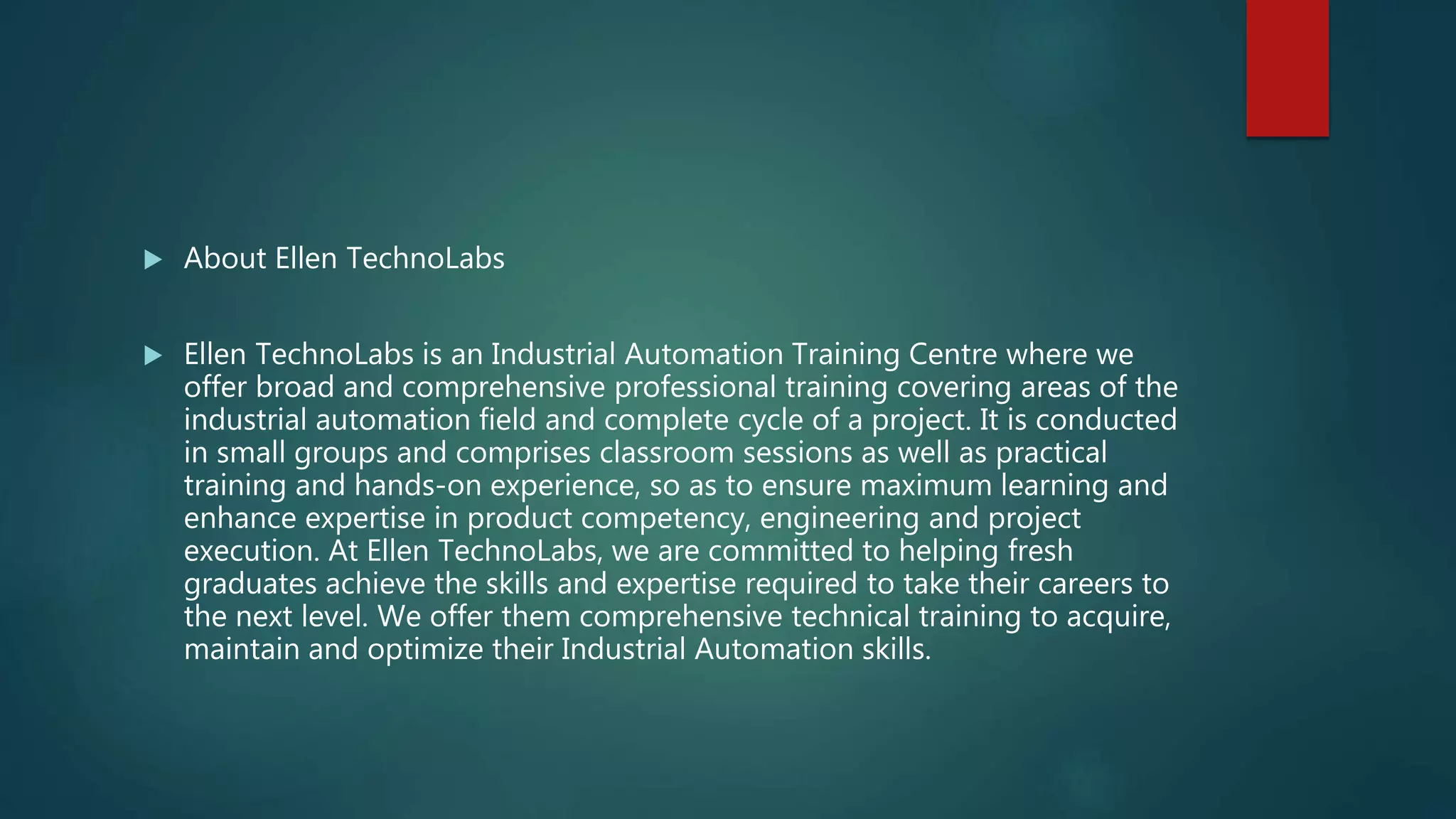 Iao grants full accreditation to ellen technolabs | PPT