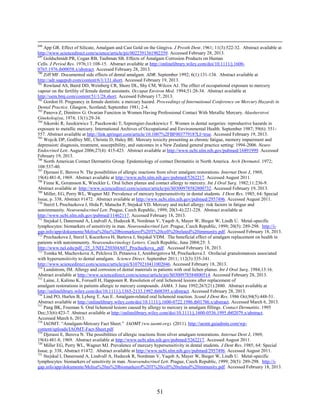 IAOMT dental mercury amalgam position statement | PDF