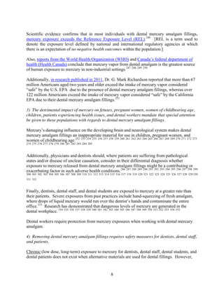 IAOMT dental mercury amalgam position statement | PDF