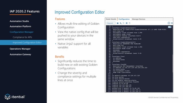 Itential Automation Platform 2020.2 Release | PPT