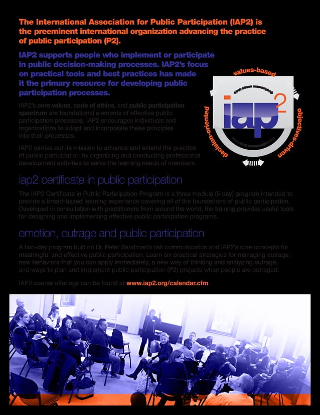 IAP2 USA Brochure | PDF