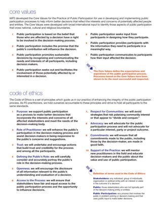 IAP2 USA Brochure | PDF