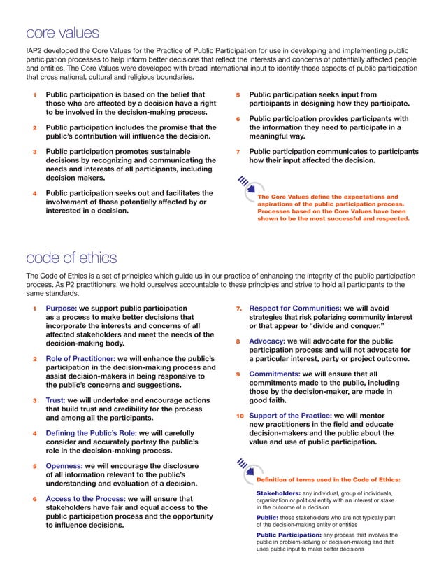 IAP2 USA Brochure | PDF