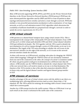 ATM (asynchronous transfer mode) | PDF