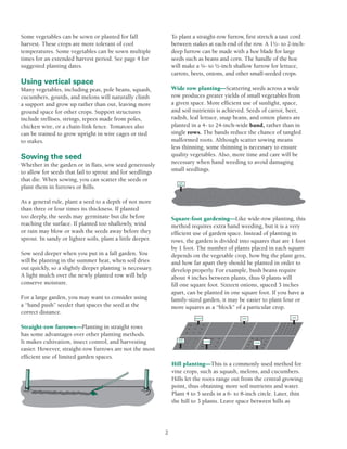 IA: Planting a home vegetable garden | PDF