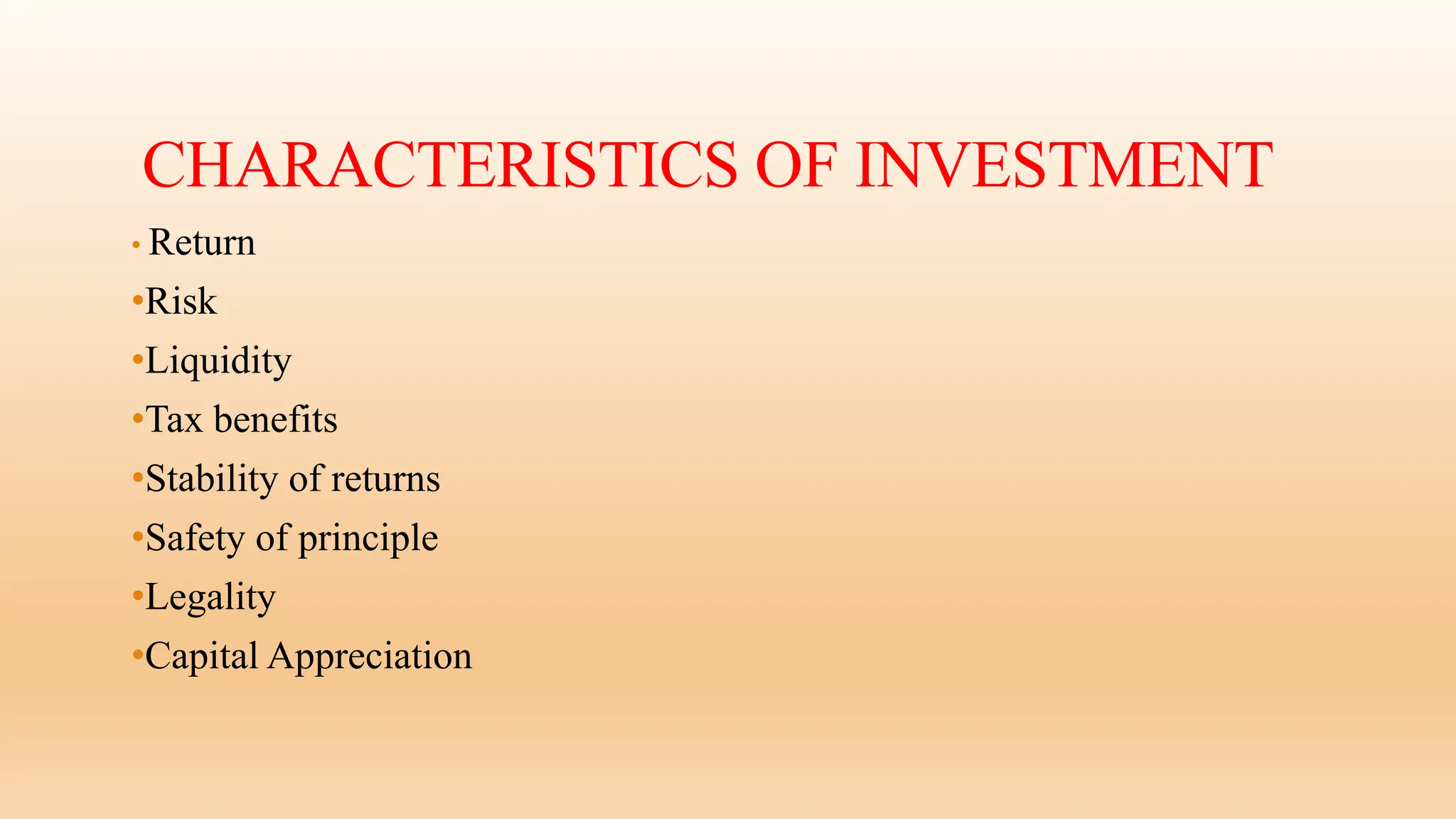 Investment analysis and portfolio management | PPTX