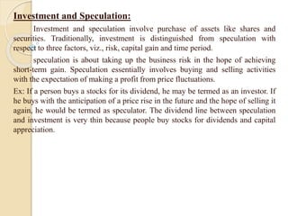 investment analysis and portfolio management | PPTX