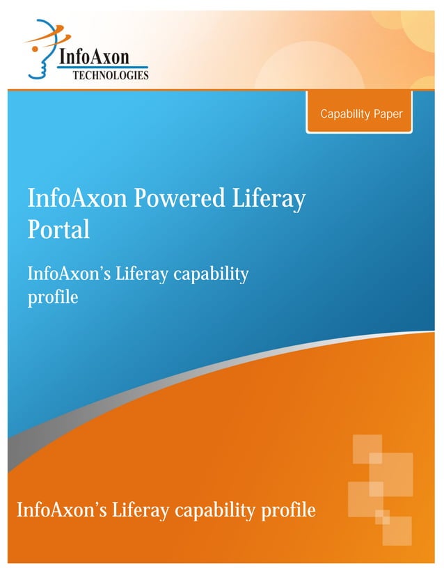 InfoAxon powered Liferay Solutions | PDF | Web Development | Internet