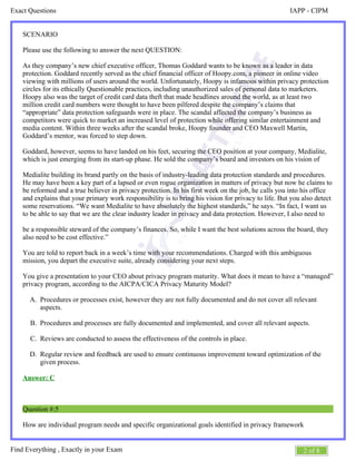 Iapp cipmExact IAPP CIPM Questions And Answers | PDF | Business ...