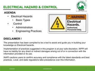 IAAPI Webinar - Electrical Safety | PDF