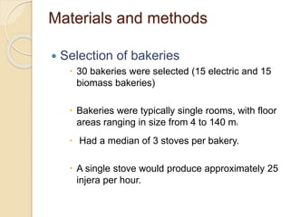 Indoor Air Pollution using in bakeries | PPTX