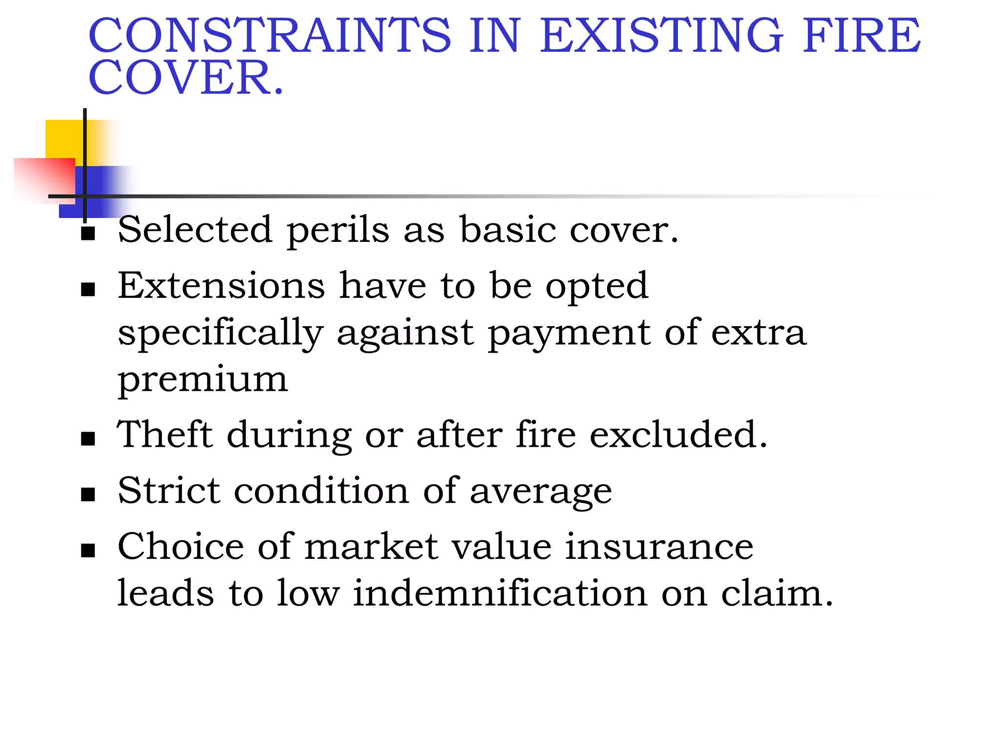 Industrial All Risk insurance Policy IAR | PPTX