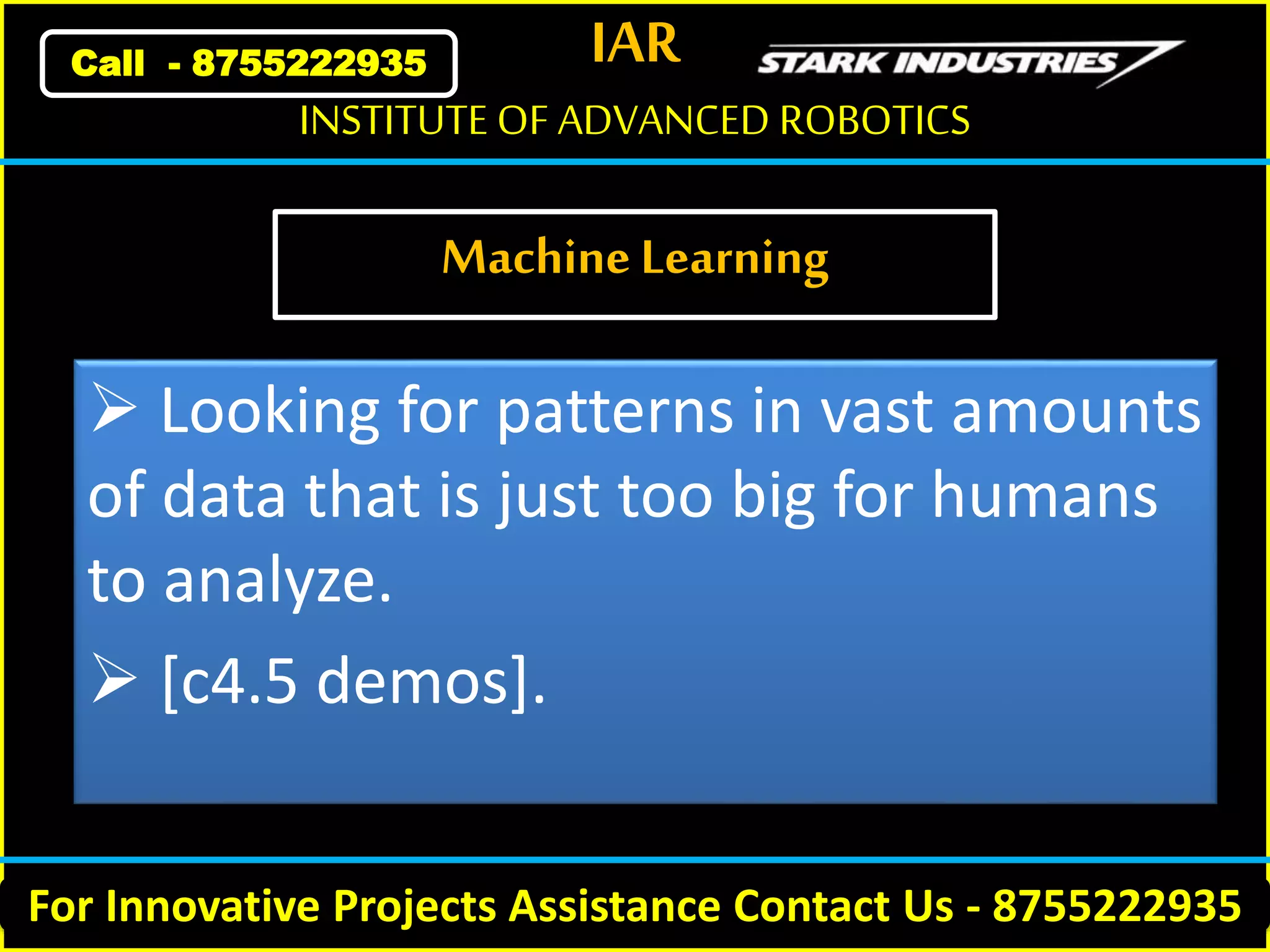 IAR AI - PRESENTATION | PPTX | Artificial Intelligence | Technology & Computing