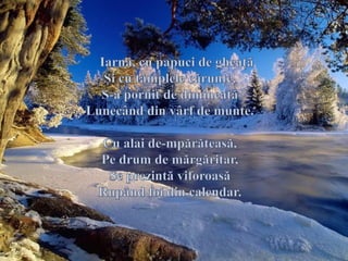 Iarna | PPTX