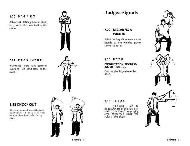 I arnis rules-2015-v03 | PDF