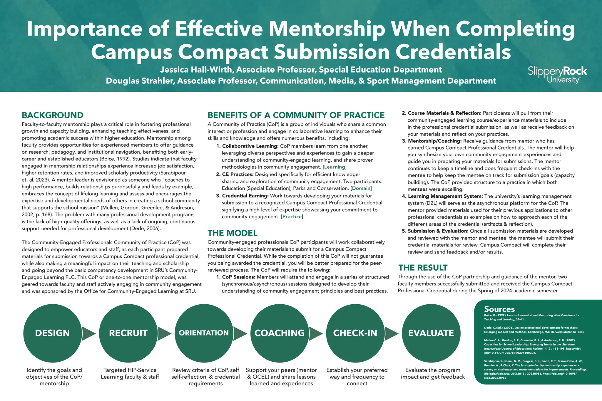 Importance of Effective Mentorship When Completing Campus Compact ...