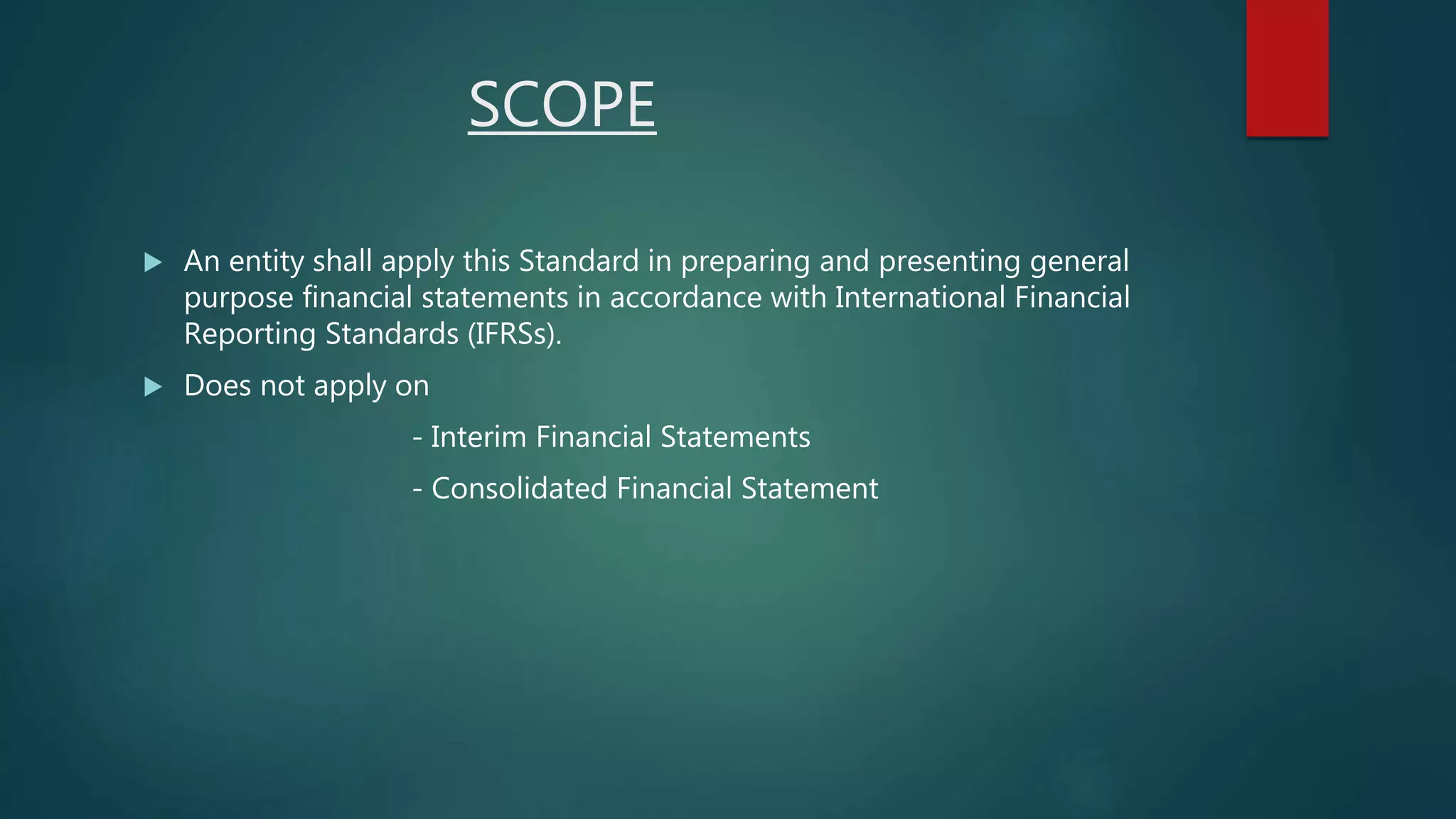 IAS-1: Presentation of Financial Statements | PPTX