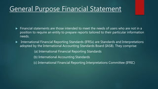 IAS-1: Presentation of Financial Statements | PPTX