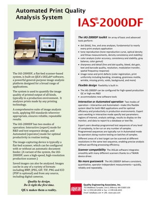 IAS 2000D | PDF