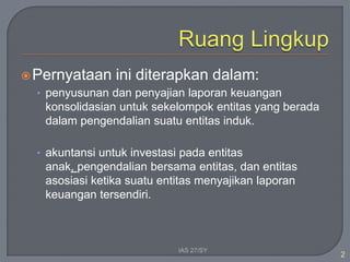 Ias 27-consolidated-and-separate-financial-statement | PPT