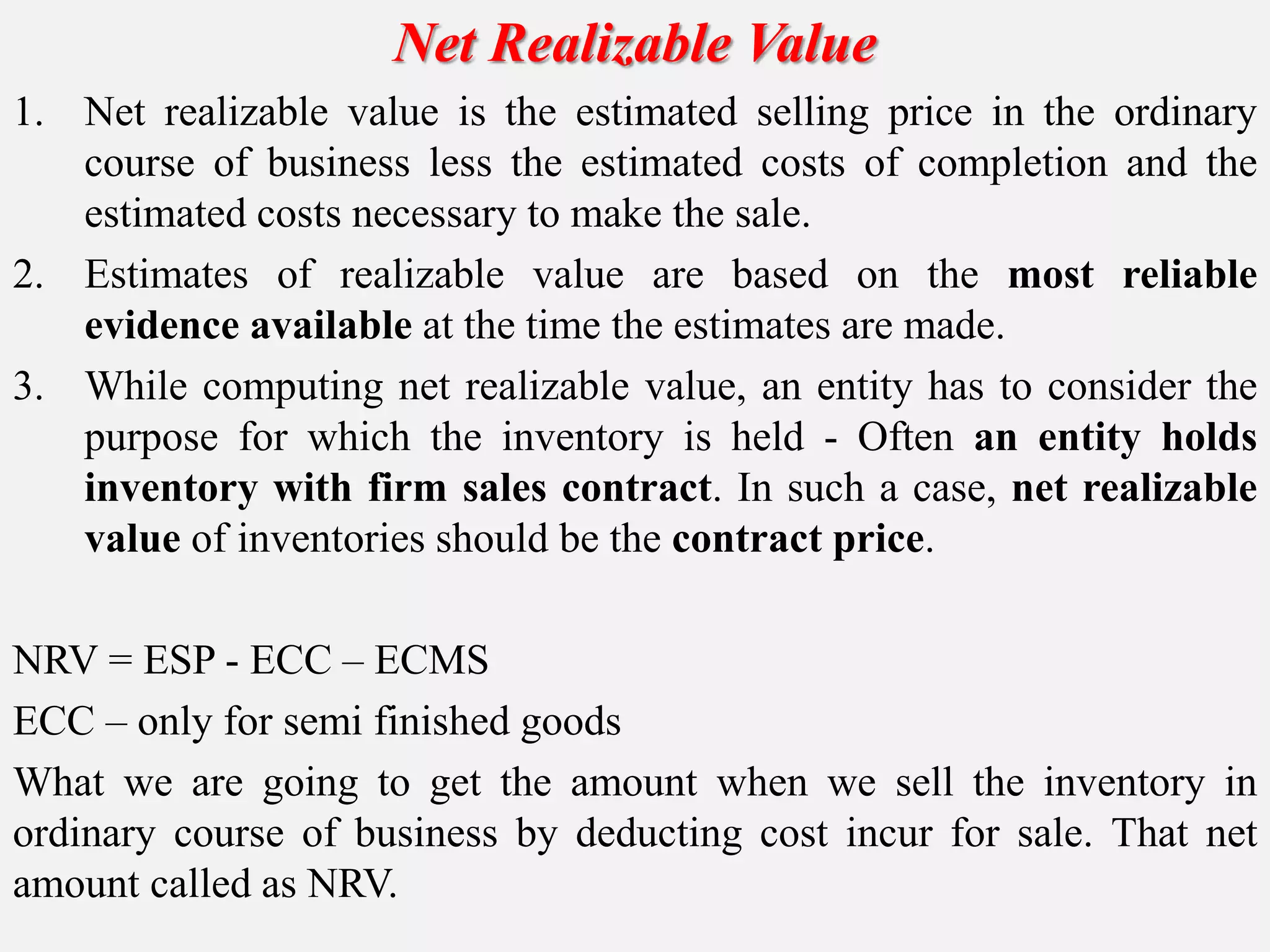 Ind As 2 inventories | PPTX