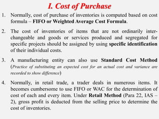 Ind As 2 inventories | PPTX