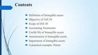 Intangible Assets- IAS 38 | PPTX