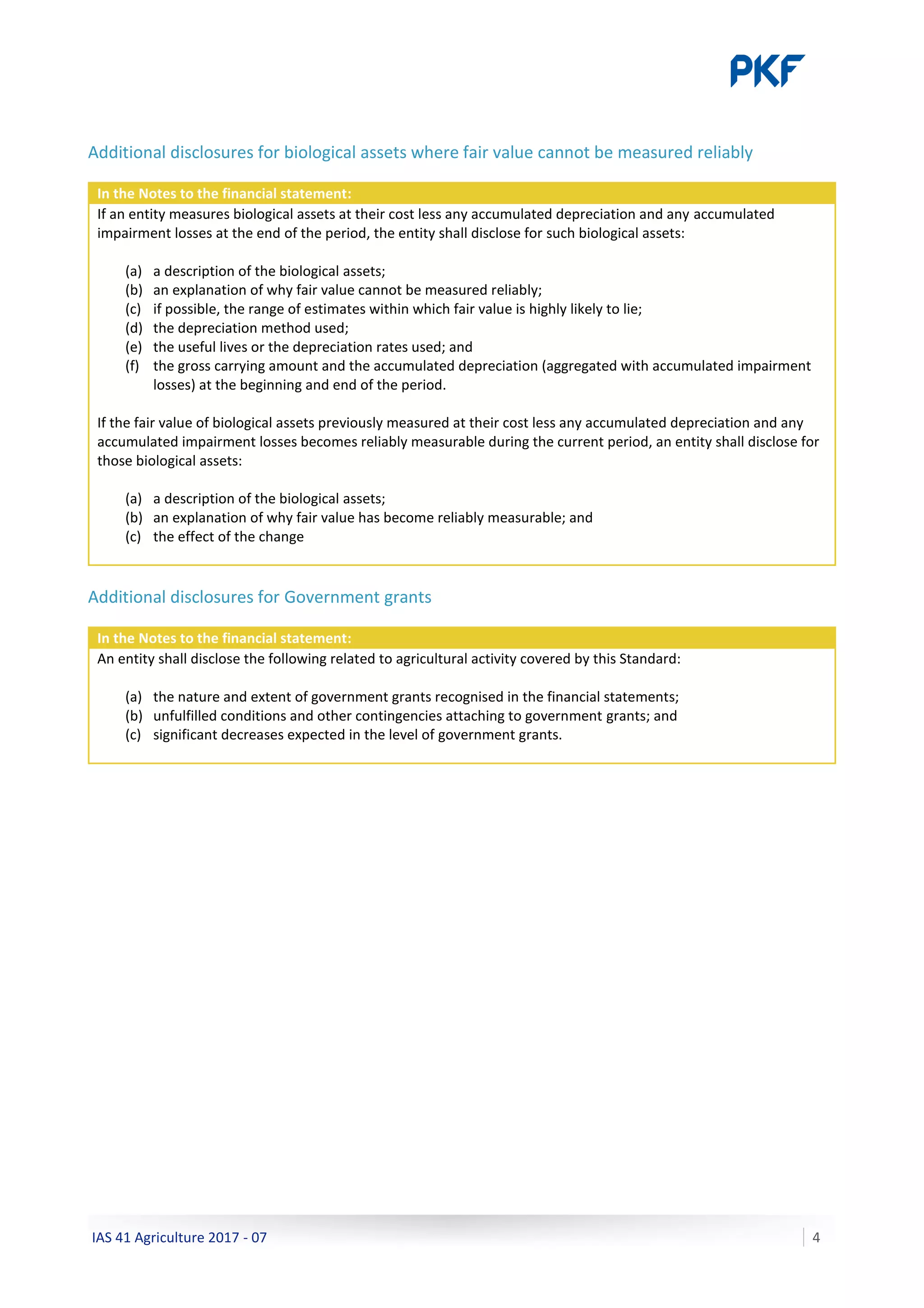 Ias 41-agriculture-summary | PDF | Stocks and Bonds | Personal Investing