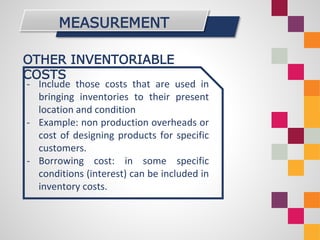 Ias 02 - inventory | PPTX | Business Accounting & Finance | Business