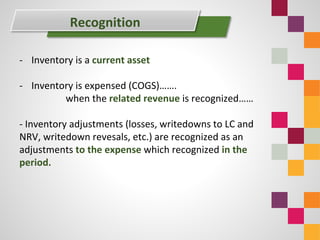 Ias 02 - inventory | PPTX