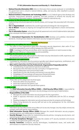 IAS1-FINALS.pdf for bsit students who are studying information technology | PDF