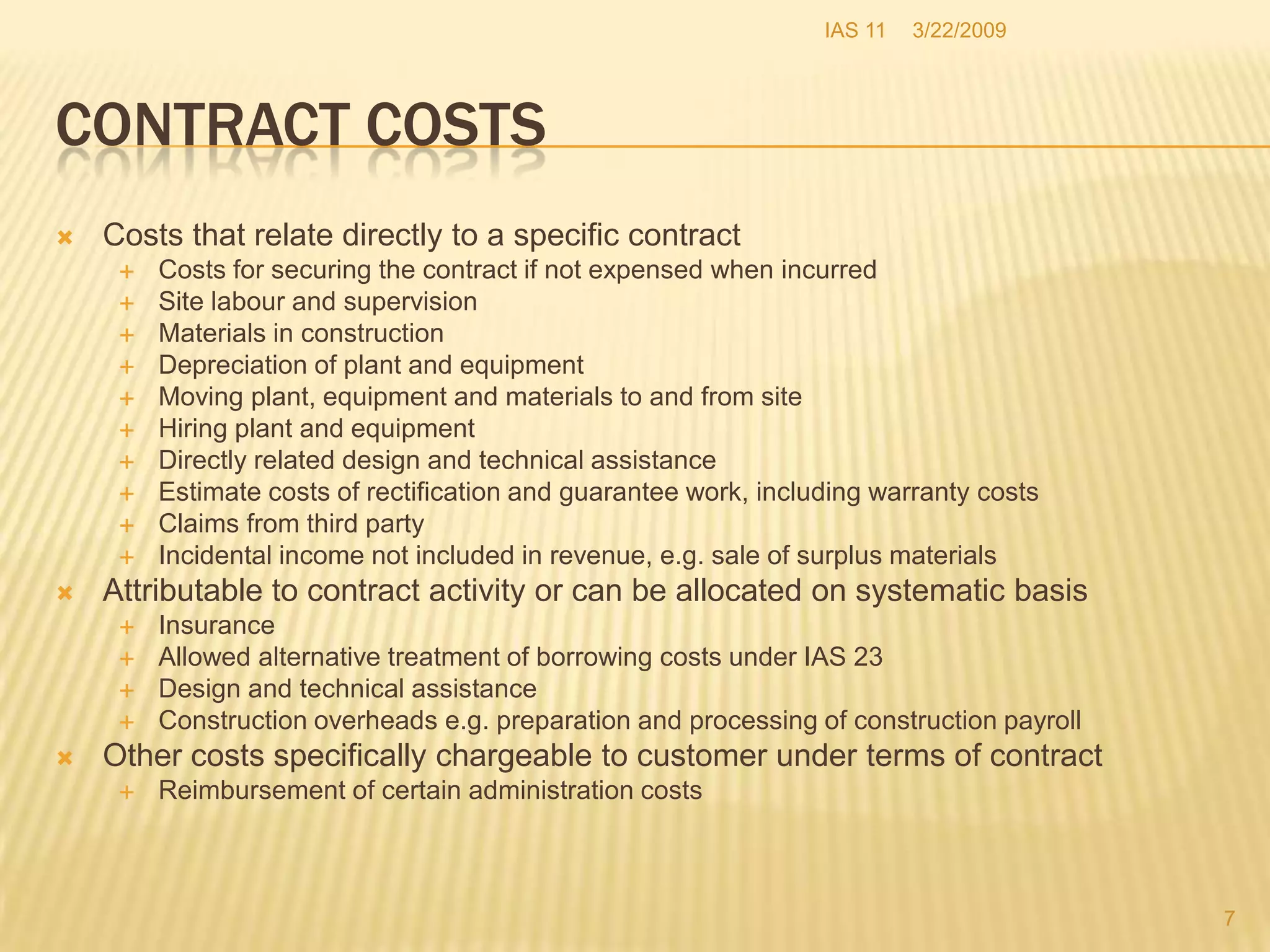 IAS 11 Construction Contracts | PPTX