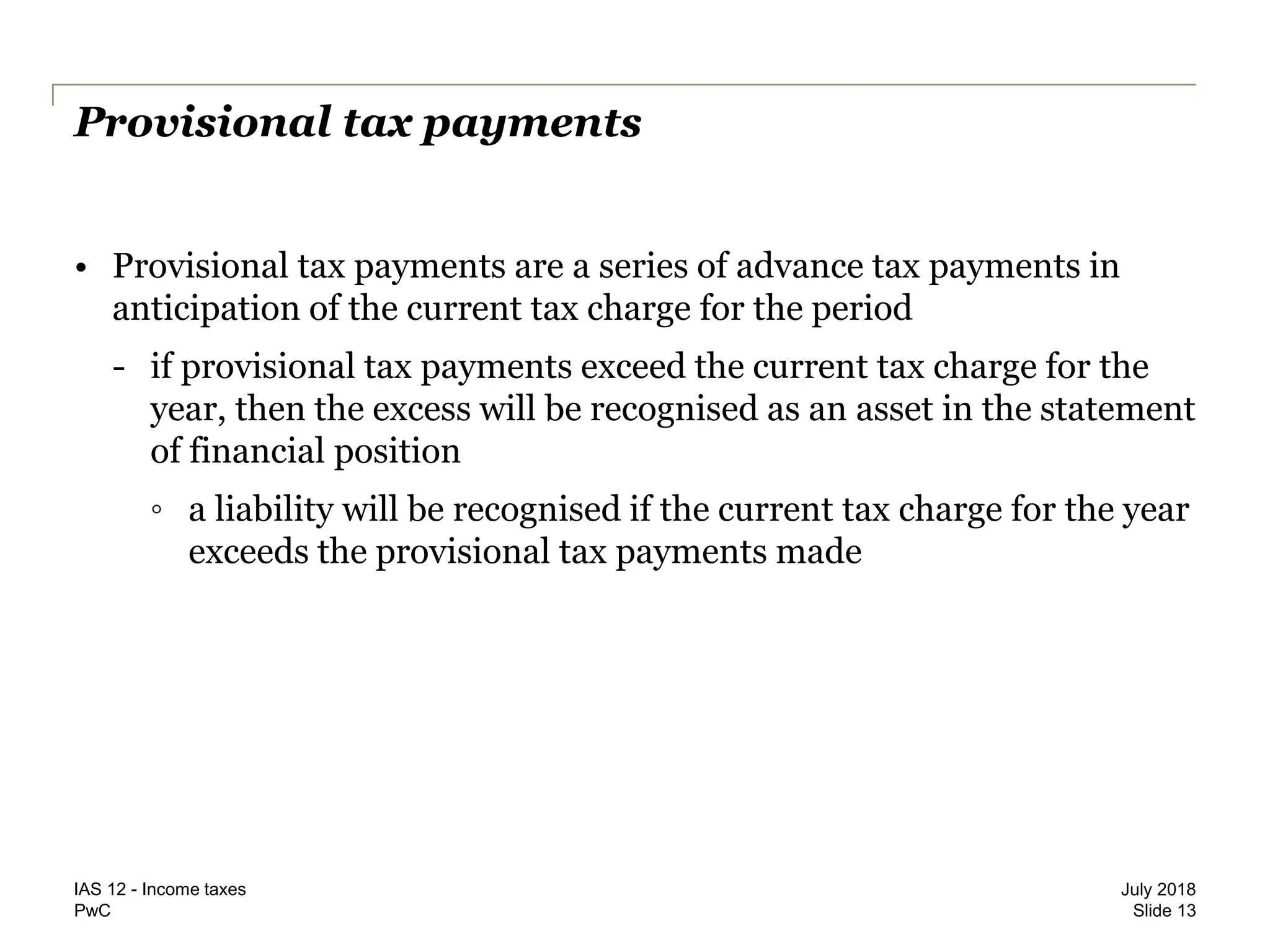 IAS 12 Deferred Tax | PDF