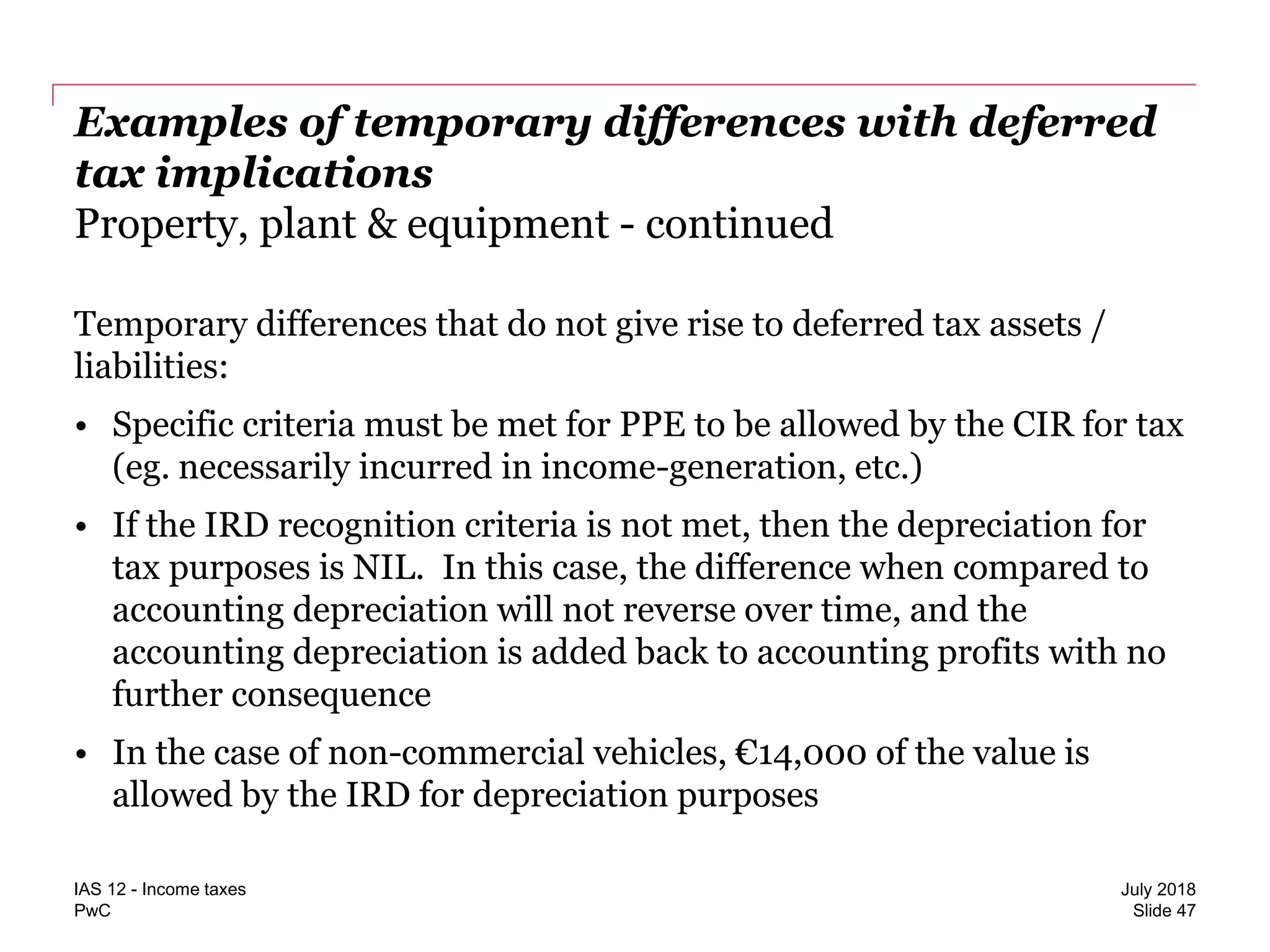 IAS 12 Deferred Tax | PDF