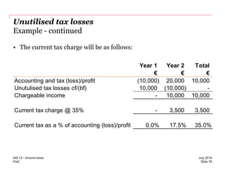 IAS 12 Deferred Tax | PDF