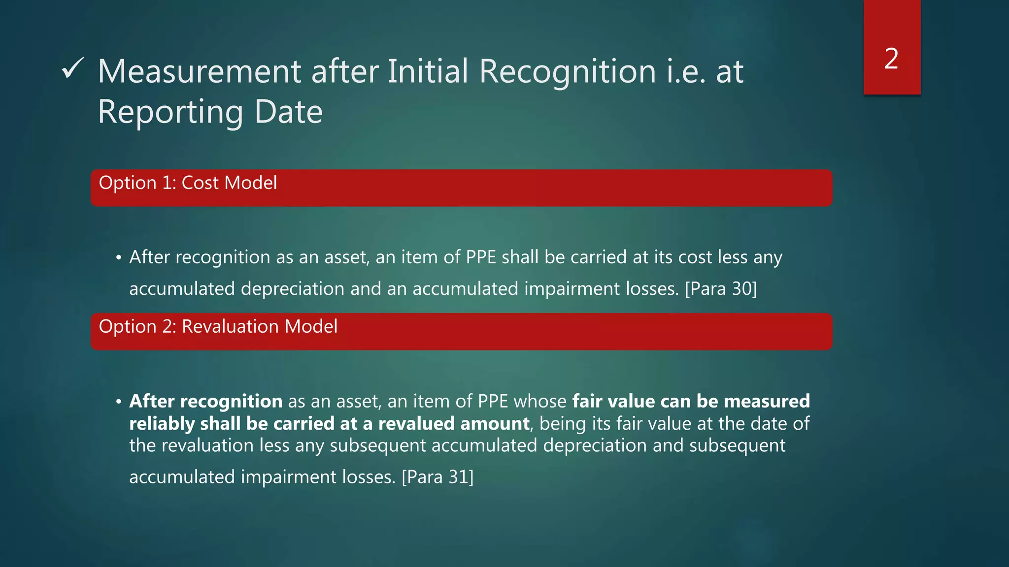 Use of Revaluation Model for Valuation of Property, Plant and Equipment ...