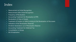 Use of Revaluation Model for Valuation of Property, Plant and Equipment ...