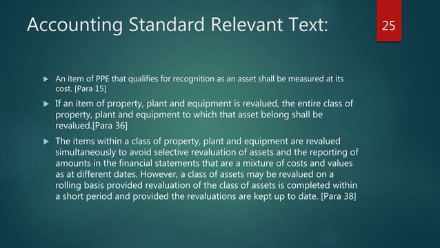 Use of Revaluation Model for Valuation of Property, Plant and Equipment ...