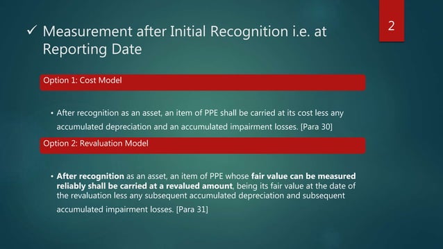 Use of Revaluation Model for Valuation of Property, Plant and Equipment ...