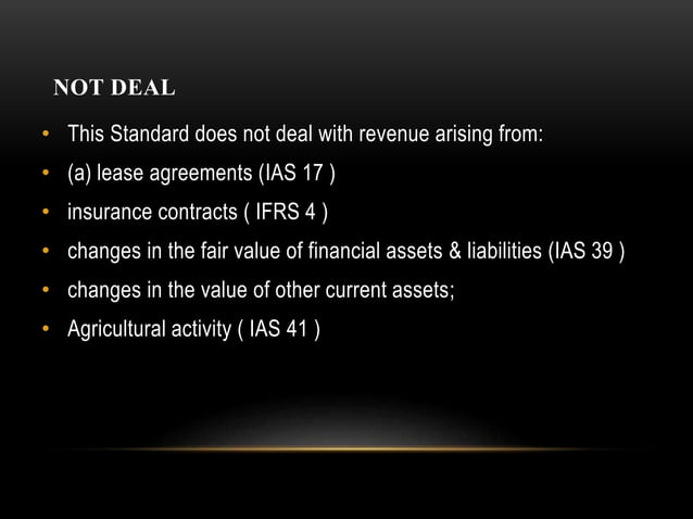 Ias 18 Revenue | PPT