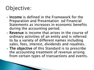 Ias 18 revenue | PPTX