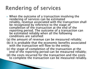 Ias 18 revenue | PPTX