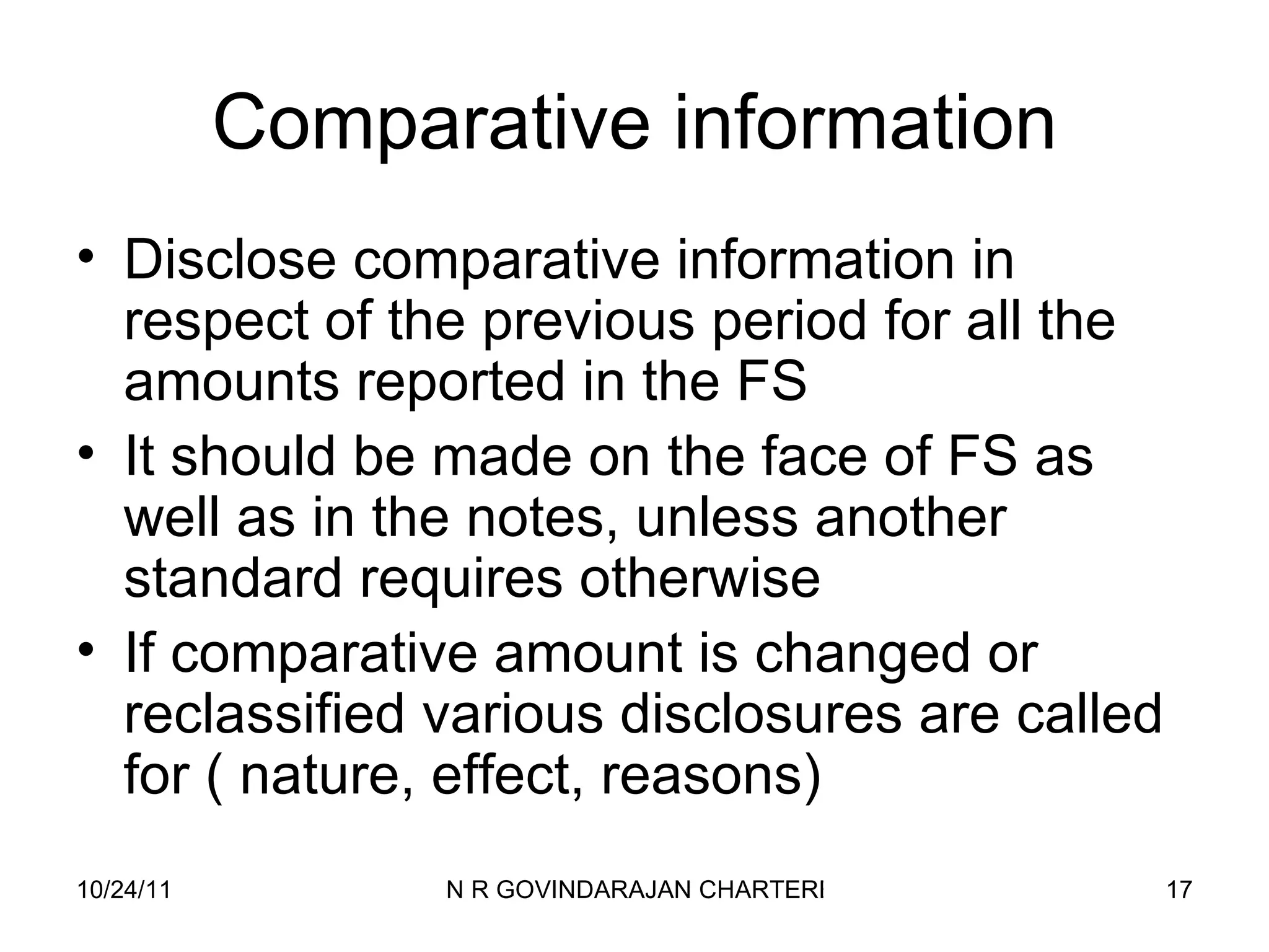 Ias 1 presentation of financial statements | PPT