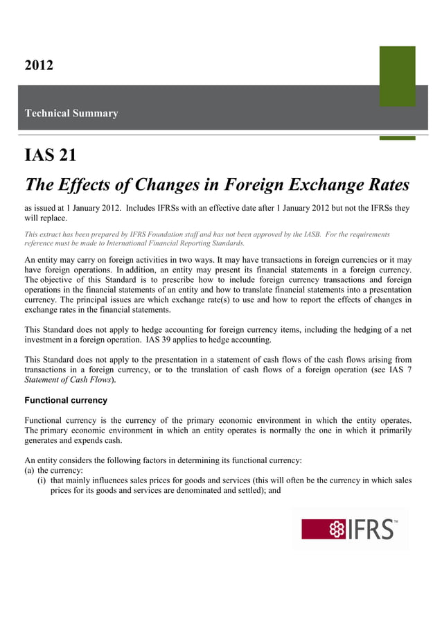 Ias21 | PDF