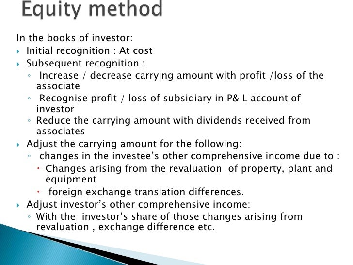 Ias 28 investments in associates